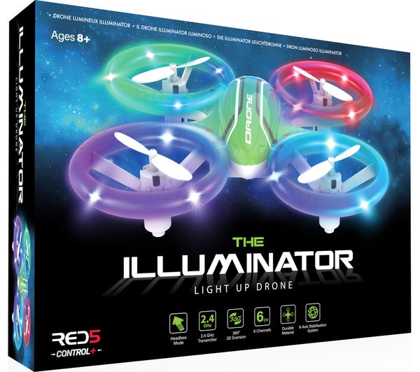 RED5 Illuminator Kid s Quadcopter White 59092 Currys Business