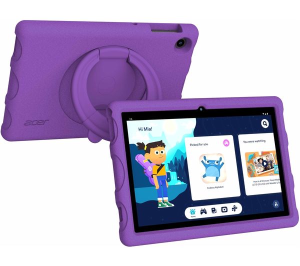 ACER 10.1" Kids Tablet - 32 GB, Purple - - Currys Business