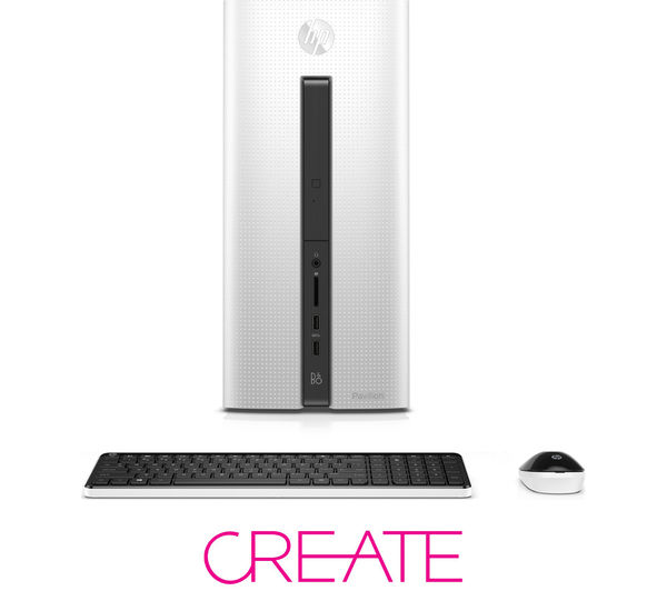 HP Pavilion 550-277na Desktop PC - White - N9C08EA#ABU - Currys Business