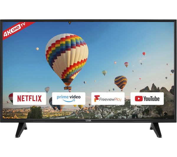 LOGIK L55UE19 55" Smart 4K Ultra HD HDR TV - - Currys Business