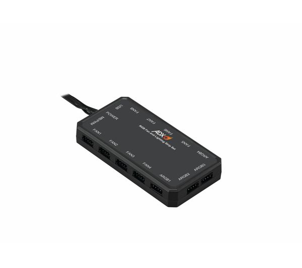 ADX ADXFANLG20 120 mm Case Fan, Lighting Strips & Controller Bundle ...