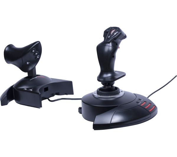 THRUSTMASTER T.Flight Hotas X Joystick & Throttle - Black - 377007 ...