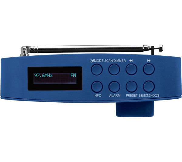 LOGIK LRNDAB14 Portable DAB Radio - Blue - - Currys Business