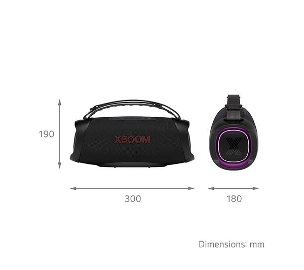 LG XBOOM Go XG8 Portable Bluetooth Speaker - Black - XG8T.DGBRLLK ...