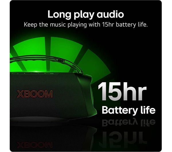 LG XBOOM Go XG8 Portable Bluetooth Speaker - Black - XG8T.DGBRLLK - Currys Business