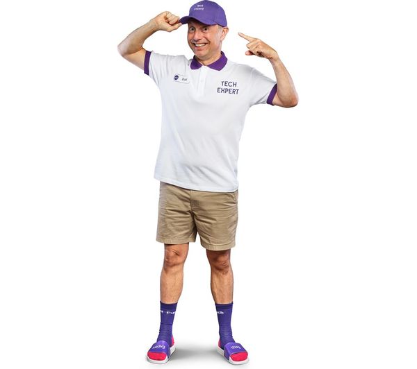 CURRYS Unpaid Taxi Driver Polo Shirt - White & Purple, Extra Large ...