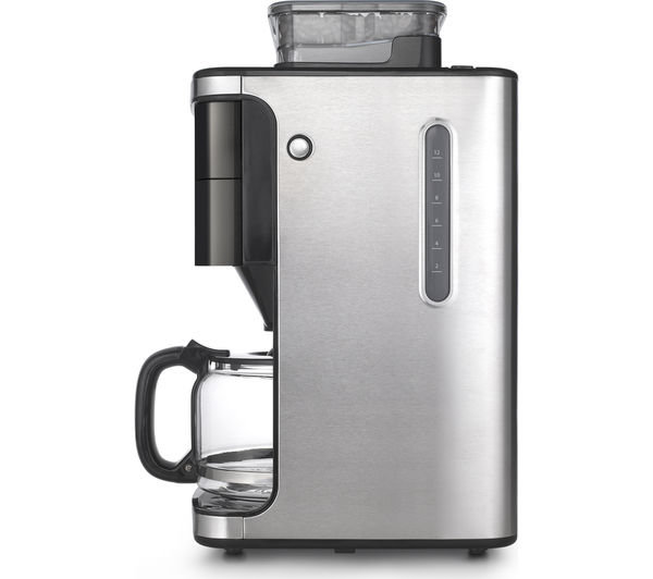 SMARTER SMC10 WiFi Coffee Machine - Black & Stainless Steel - SMC10 ...