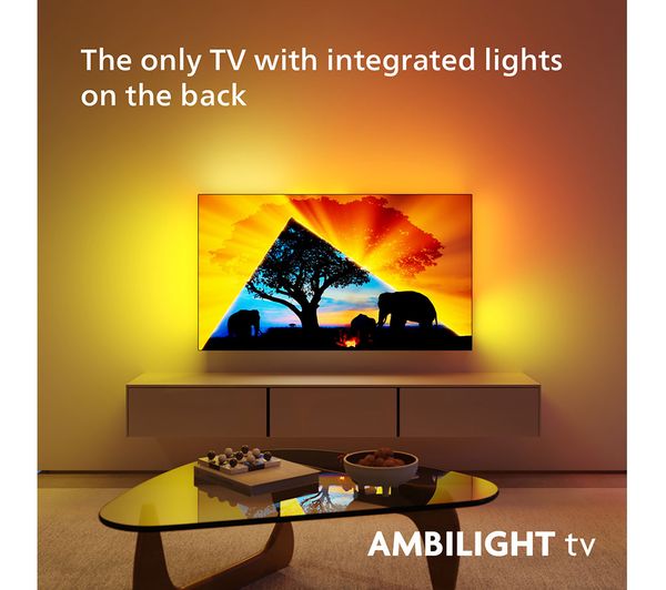 PHILIPS Ambilight 55OLED759/12 55" Smart 4K Ultra HD HDR OLED TV ...