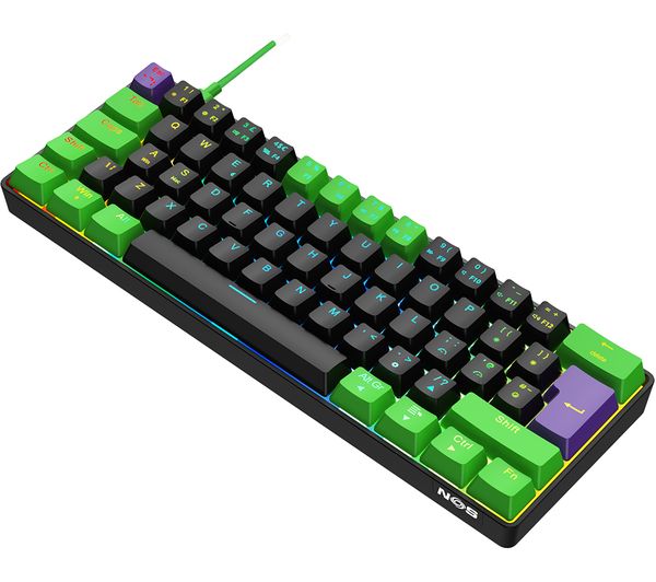 - NOS C-450 Mini Pro RGB Mechanical Gaming Keyboard - Riddle and NOS H ...