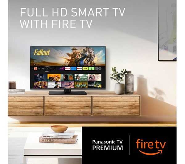 PANASONIC TV-32S55AEY 32" Smart Full HD HDR LCD TV with Amazon Alexa ...