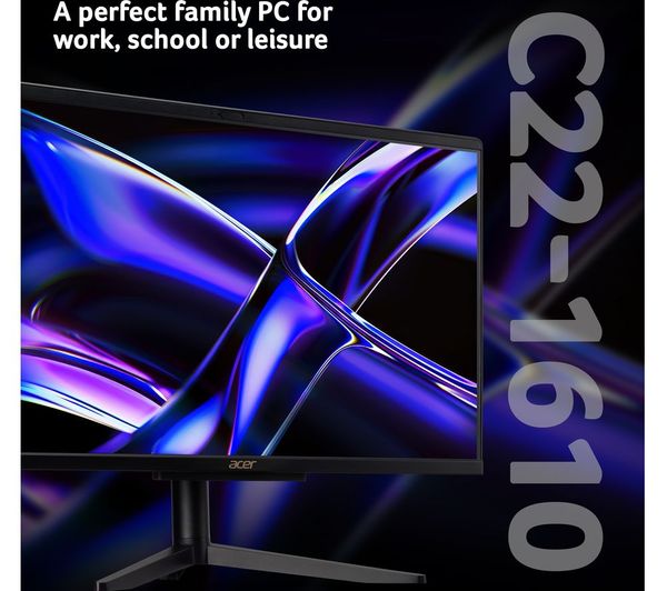 ACER Aspire C22-1610 21.5" All-in-One PC - Intel® Core™ i3, 512 GB SSD ...