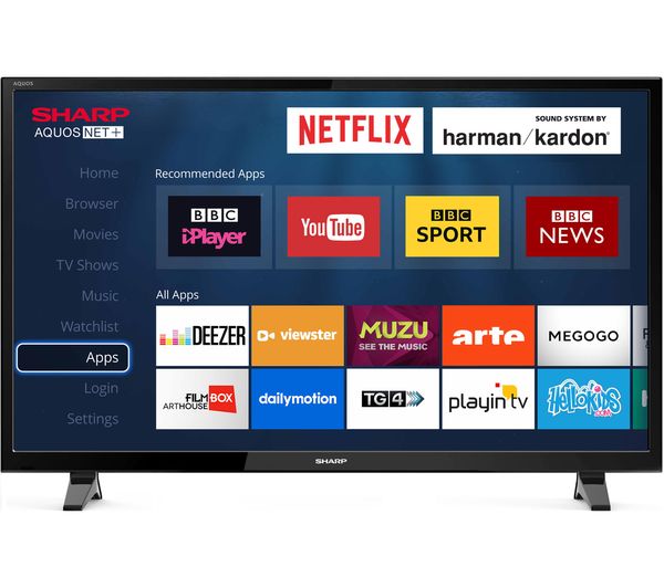 SHARP LC-40FI5012K 40" Smart LED TV - LC-40FI5012K - Currys Business