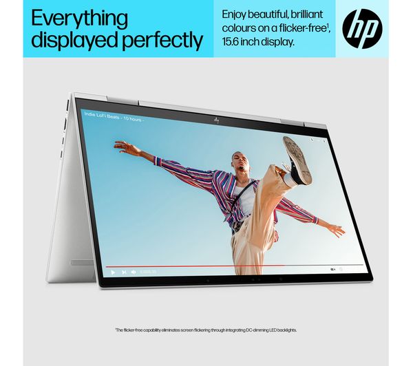HP ENVY x360 15.6" 2 in 1 Laptop - Intel® Core™ i5, 512 GB SSD, Silver ...