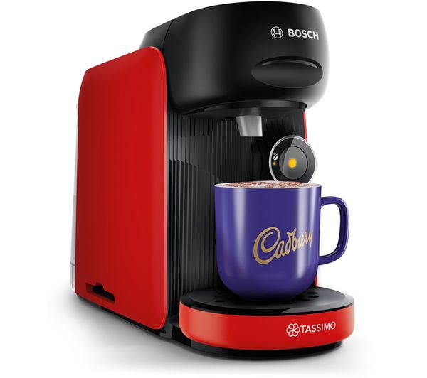 TASSIMO by Bosch Finesse TAS16B3GB Coffee Machine - Red - TAS16B3GB ...