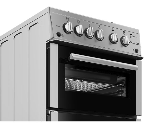 FLAVEL MLB52NDS 50 cm Gas Cooker - Silver & Stainless Steel ...