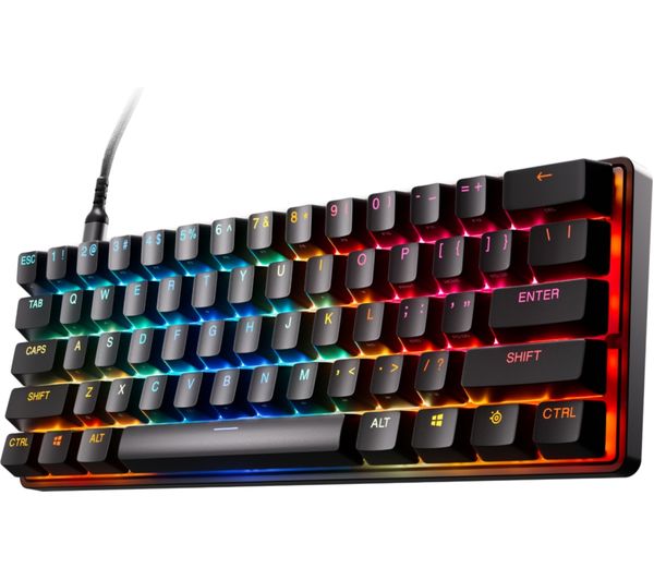 STEELSERIES Apex Pro Mini Gen 3 Mechanical Gaming Keyboard - Black ...