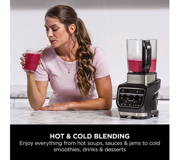 NINJA HB150UK Hot Cold Blender Soup Maker Black HB150UK