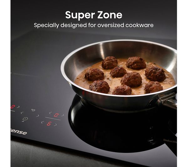 HISENSE HI6401BSC 60cm Electric Induction Hob - Black - HI6401BSC ...