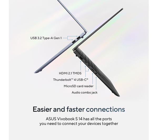 ASUS Vivobook S 14 OLED S5406SA 14" Laptop, Copilot+ PC - Intel® Core ...