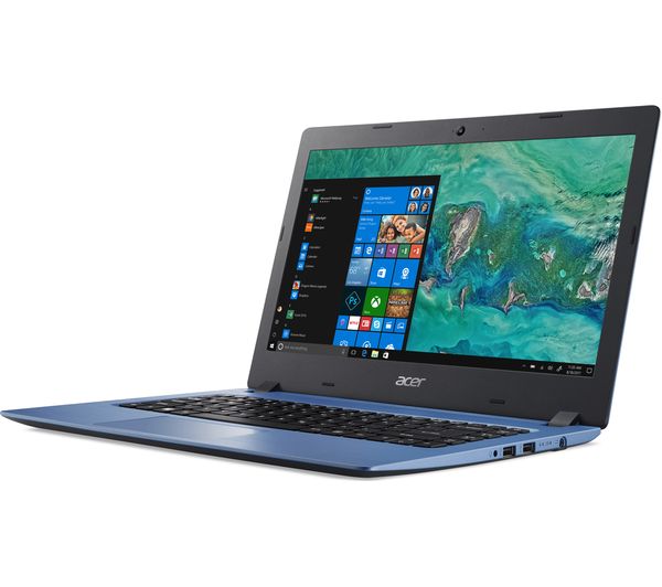 ACER Aspire 1 14" Laptop - Intel® Celeron¿, 64 GB eMMC, Blue - NX.GW9EK ...
