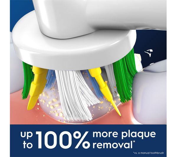 ORAL B Floss Action X-Filaments Power Replacement Toothbrush Head ...