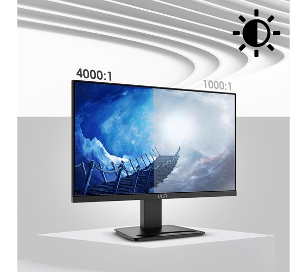 MSI PRO MP2412 Full HD 23.8" VA Monitor - Black - 308396 - Currys Business