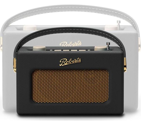 ROBERTS Revival Uno BT Portable DAB+/FM Retro Bluetooth Radio - Black ...