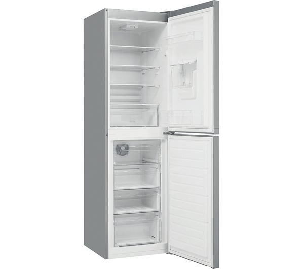 HOTPOINT Frost Free HBNF 55182 S AQUA UK 50/50 Fridge Freezer - Silver ...