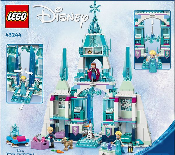 LEGO Disney Frozen 43244 Elsa's Ice Palace Set - 6472844 - Currys Business
