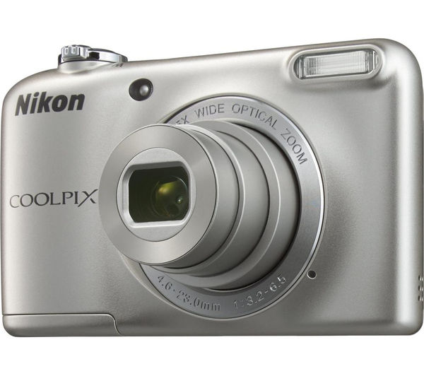 NIKON COOLPIX L31 Compact Camera - Silver - VNA870E1 - Currys Business