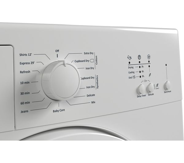 LOGIK LCD8W22 8 kg Condenser Tumble Dryer - White - - Currys Business