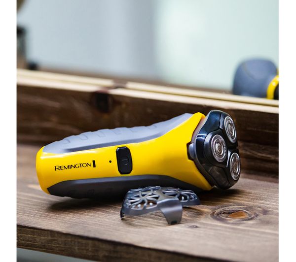REMINGTON PR1855 Wet & Dry Stubble Rotary Shaver - Yellow & Black ...