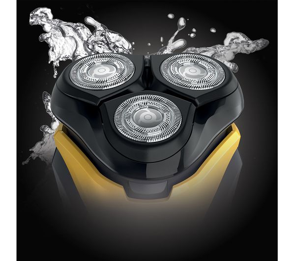 REMINGTON PR1855 Wet & Dry Stubble Rotary Shaver - Yellow & Black ...