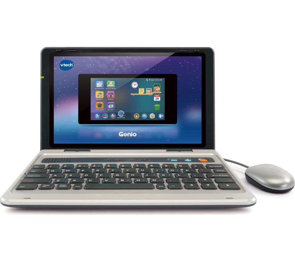 VTECH Genio My First Laptop - Silver Fast Delivery | Currysie