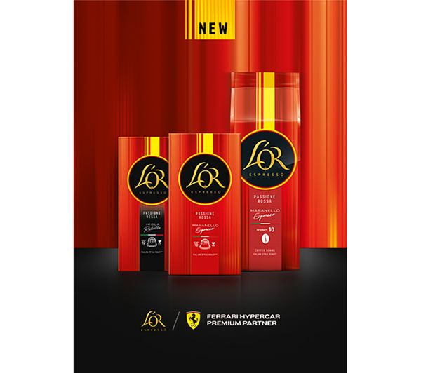 L'OR Passione Rossa by Philips LM9012/51 Coffee Machine - Monza Red ...