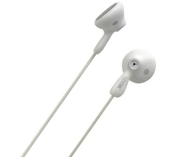 LOGIK Gelly LGELWHT13 Headphones - White - - Currys Business