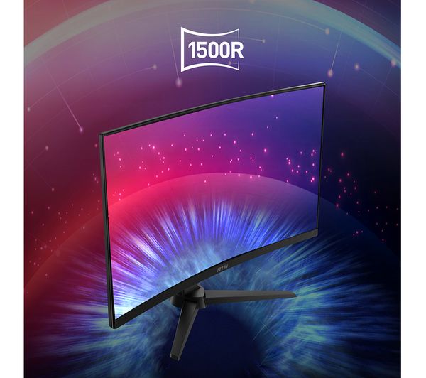 MSI Optix G243CV Full HD 24" Curved VA Gaming Monitor - Black - 9S6 ...