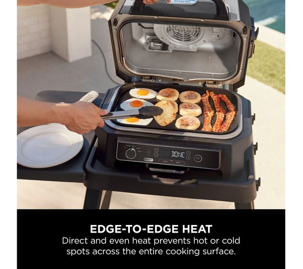 NINJA Woodfire XL Electric BBQ Grill Flat Plate - XSKOGXLFPLTEU ...
