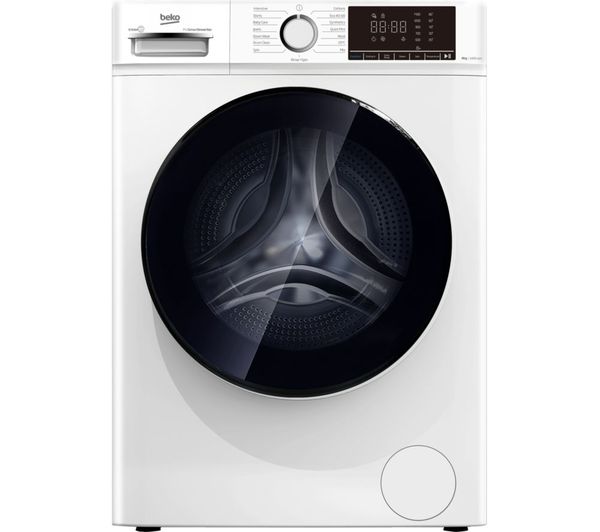 BEKO BW1O3841W 8 kg 1400 Spin Washing Machine - White - 8785343200 ...