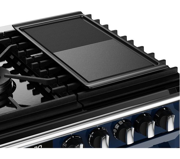 STOVES Richmond Deluxe D900DF 90 cm Dual Fuel Range Cooker - Blue ...