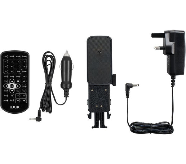 LOGIK L10SPDV13 Portable DVD Player - Black - - Currys Business