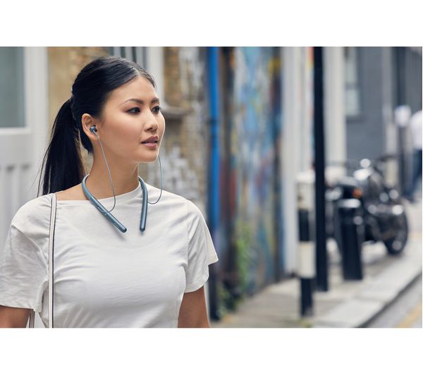 SONY h.ear Series WI-H700 Wireless Bluetooth Headphones - Blue ...