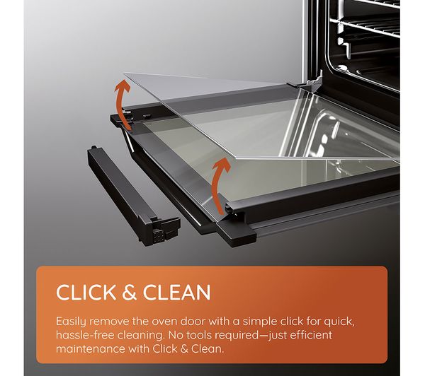 HOTPOINT Class 2 Multiflow HO 475P B UK Plug-in Electric Pyrolytic Oven ...