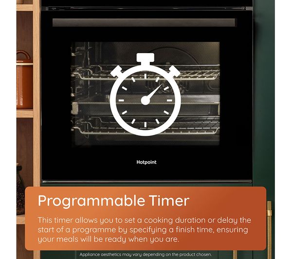HOTPOINT Class 2 Multiflow HO 475P B UK Plug-in Electric Pyrolytic Oven ...