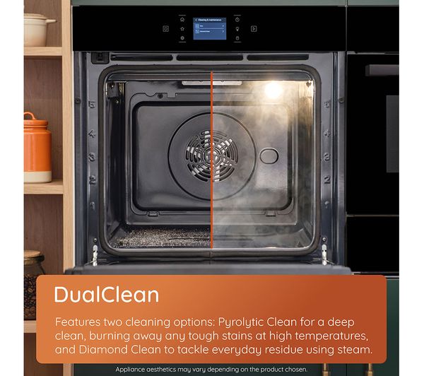 HOTPOINT Class 2 Multiflow HO 475P B UK Plug-in Electric Pyrolytic Oven ...