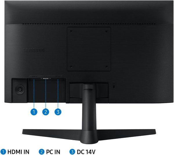 SAMSUNG LS24C310EAUXXU Full HD 24" IPS LCD Monitor - Black ...