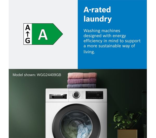 BOSCH Series 6 i-DOS WGG244FRGB 9 kg 1400 Spin Washing Machine - Grey ...