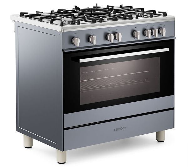 KENWOOD CK501G-SL 90 cm Gas Range Cooker - Slate Grey - C9S3KW008E ...