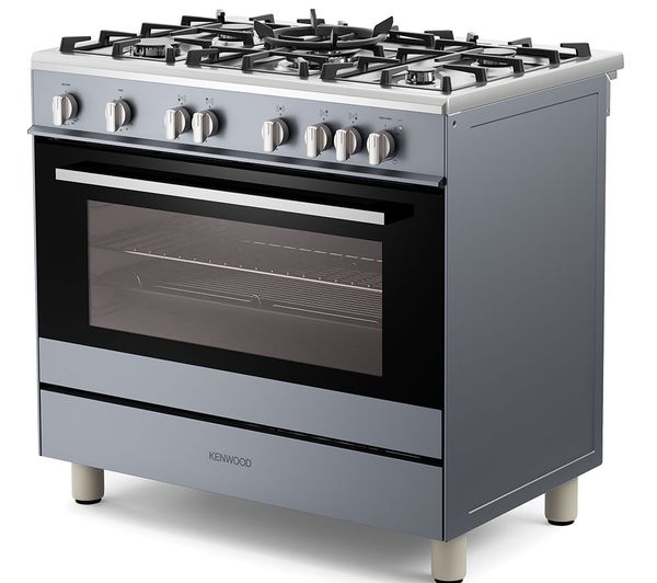KENWOOD CK501G-SL 90 cm Gas Range Cooker - Slate Grey - C9S3KW008E ...