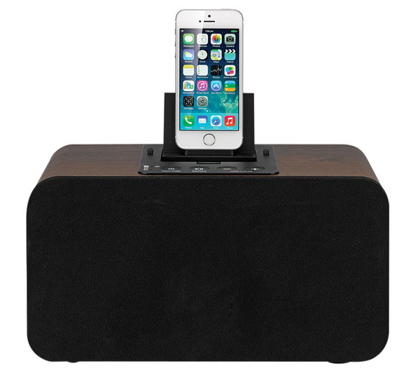 IWANTIT IBTLI14 Bluetooth Wireless Speaker Dock - Black - - Currys Business